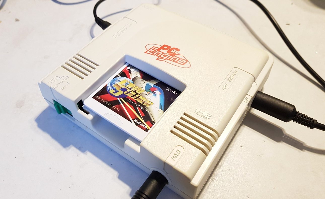 PC Engine (White) RGB amplifier modification upgrade - 8Bitplus