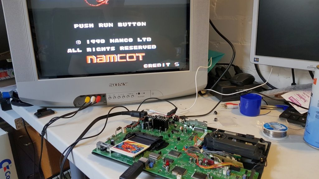 PC Engine Duo full service and modifications - 8Bitplus